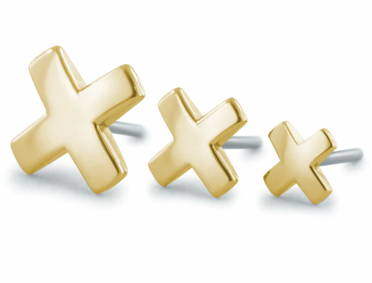 Neo Gold X Pin End- New! – Lost Lake Tattoo & Piercing Co.